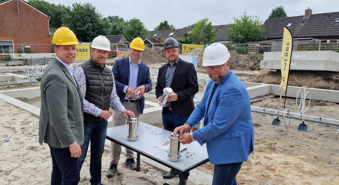 Bouw 23 woningen Opende gestart - Bouwstroom Noord